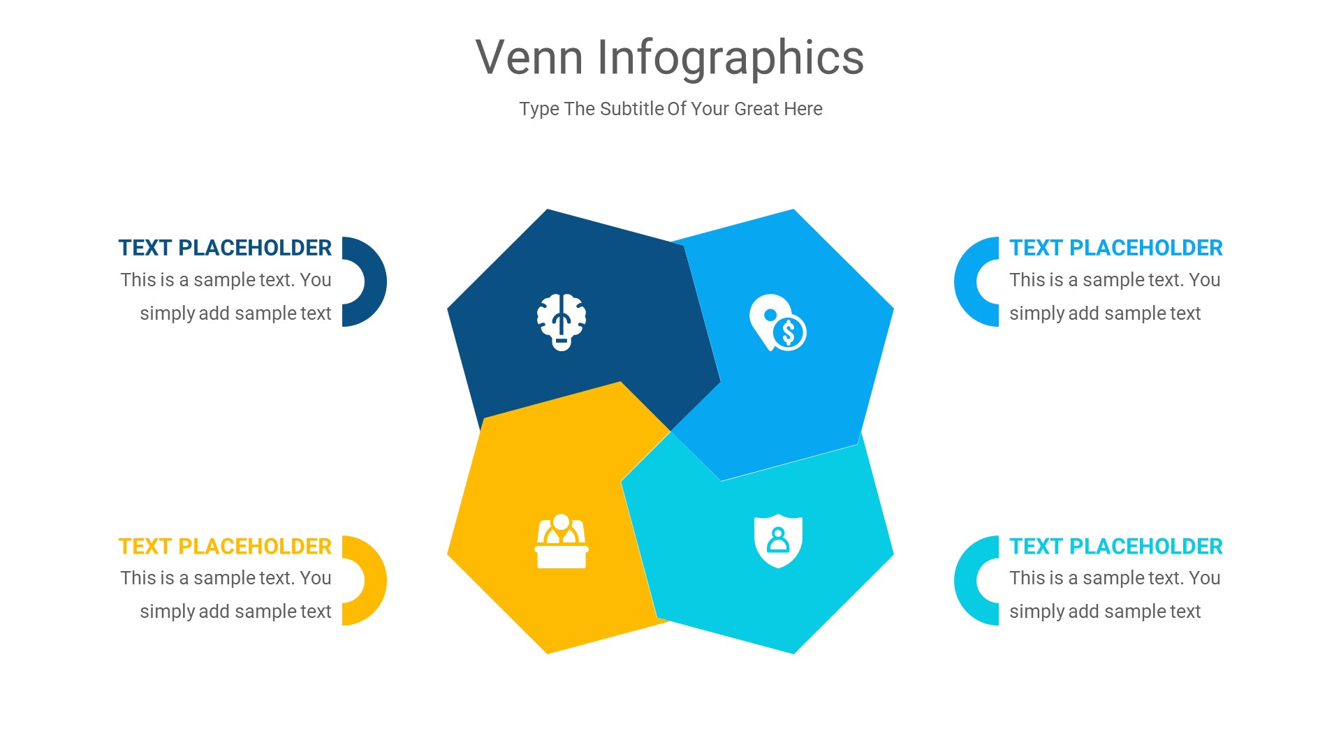 Venn Infographics Keynote Template Diagrams, Presentation Templates