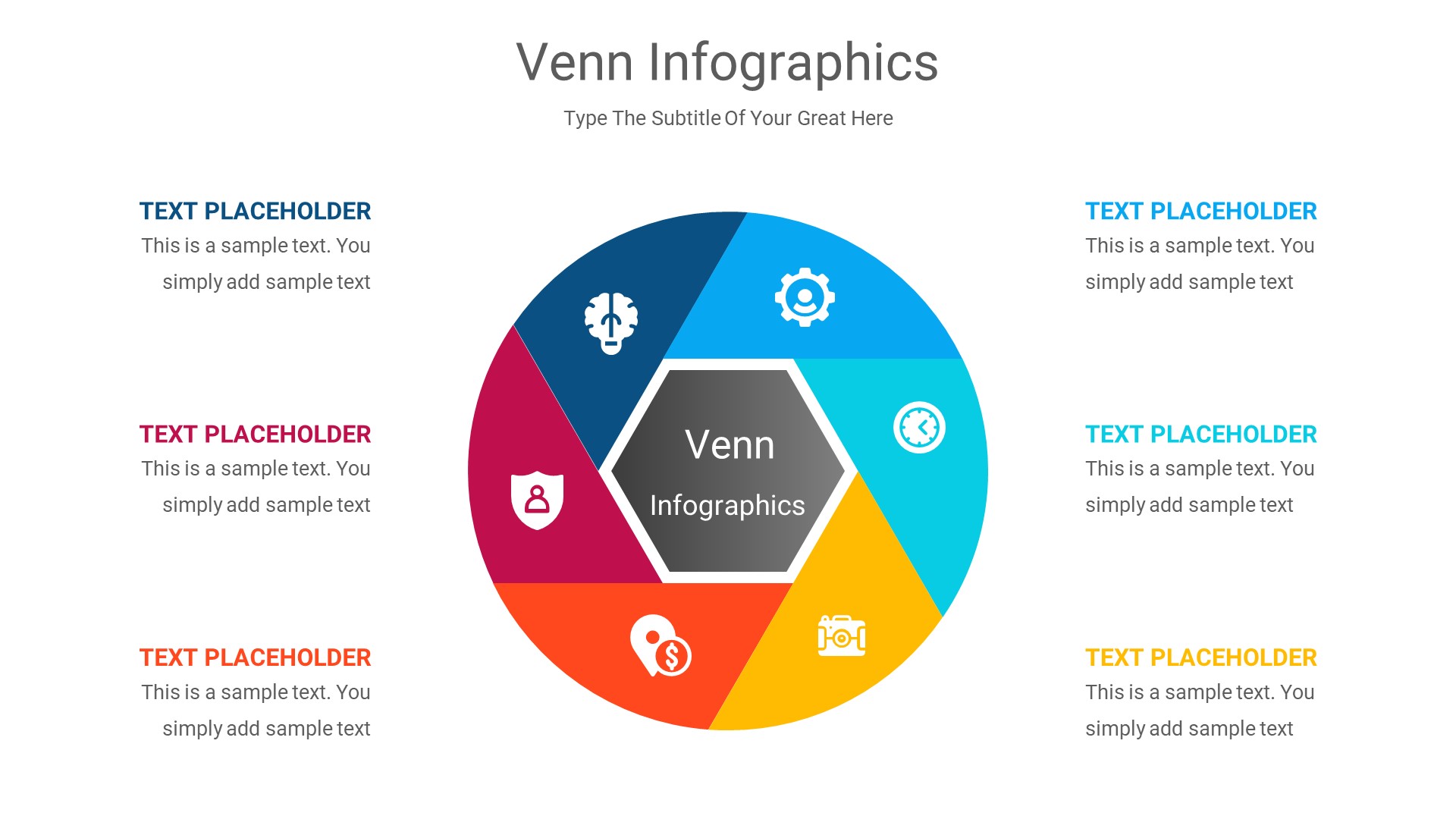 Venn Infographics Keynote Template Diagrams, Presentation Templates