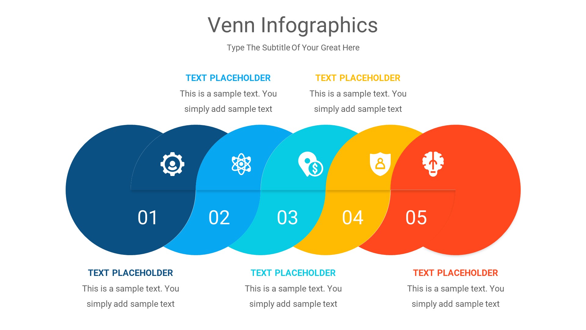 Venn Infographics Keynote Template Diagrams, Presentation Templates