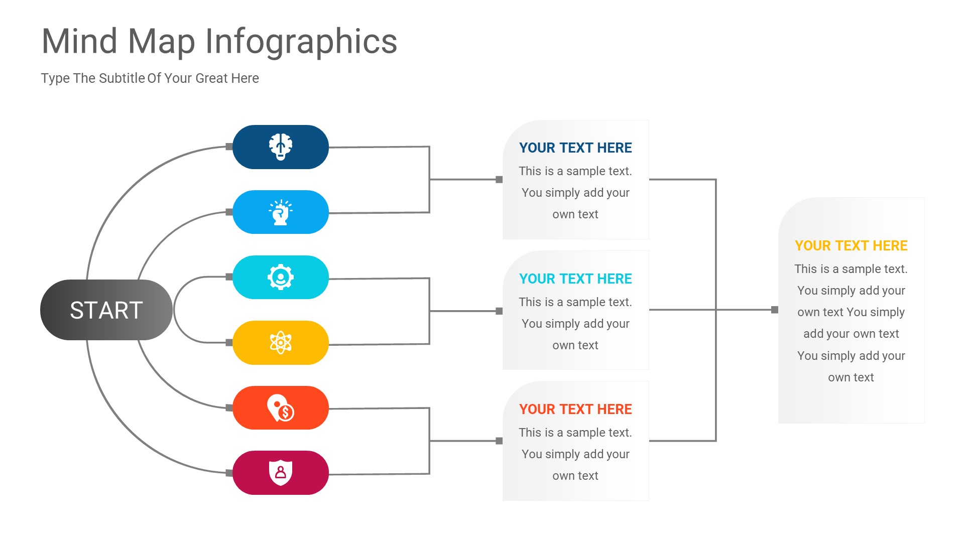 Mind Map Diagrams Keynote Template diagrams, Presentation Templates