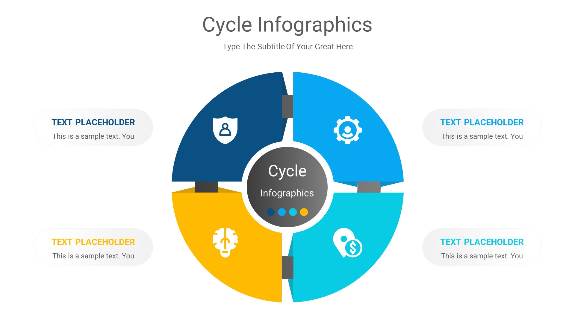 Cycle Infographics Keynote Presentation, Presentation Templates ...