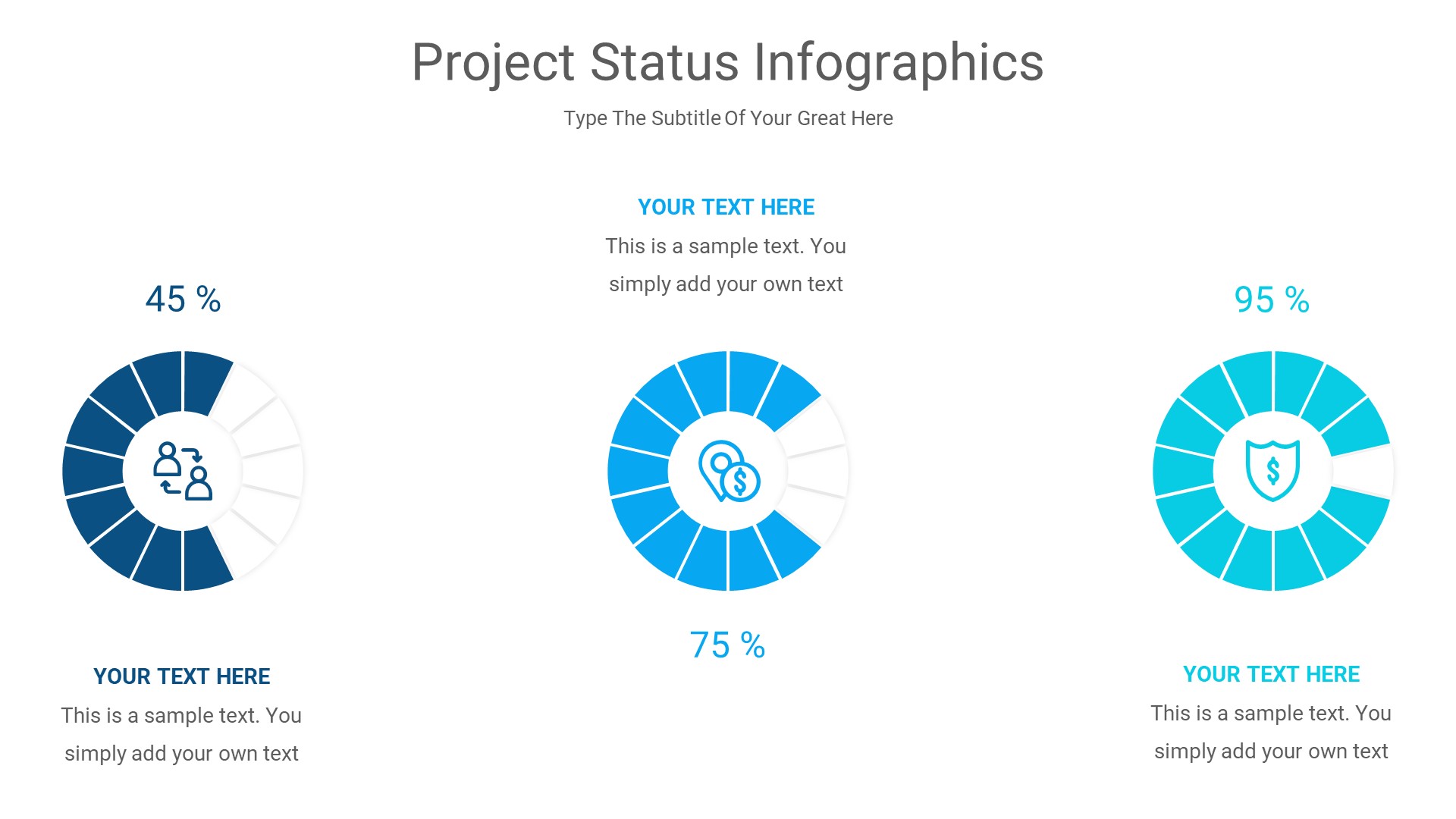 Project Status infographics Keynote Template Presentation, Presentation ...