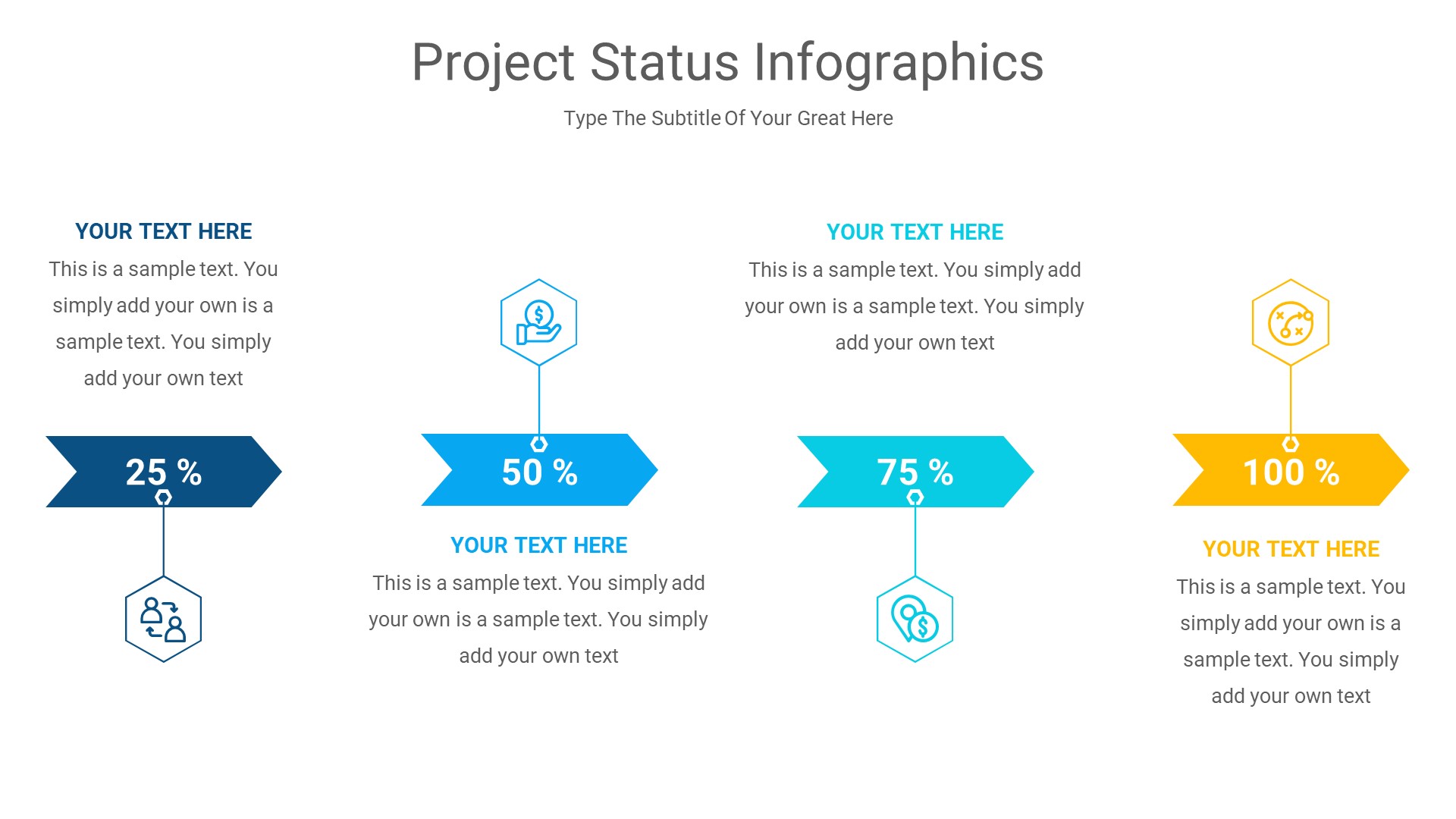 Project Status infographics Keynote Template Presentation, Presentation ...