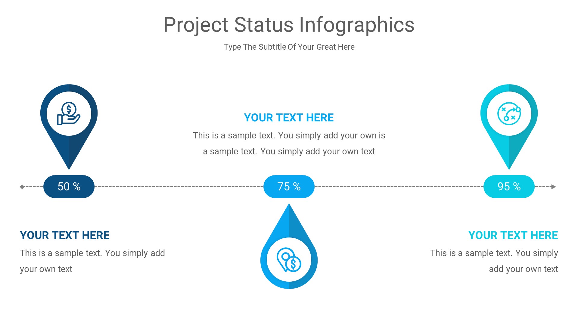 Project Status infographics Keynote Template Presentation, Presentation ...