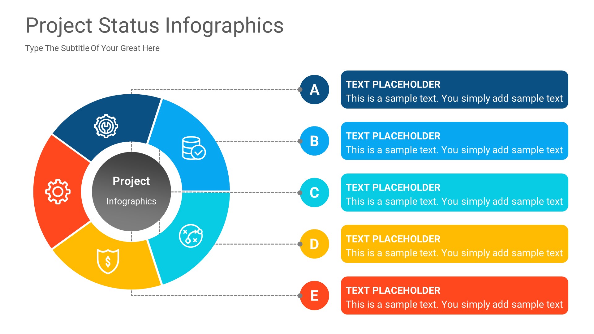 Project Status infographics Keynote Template Presentation, Presentation ...