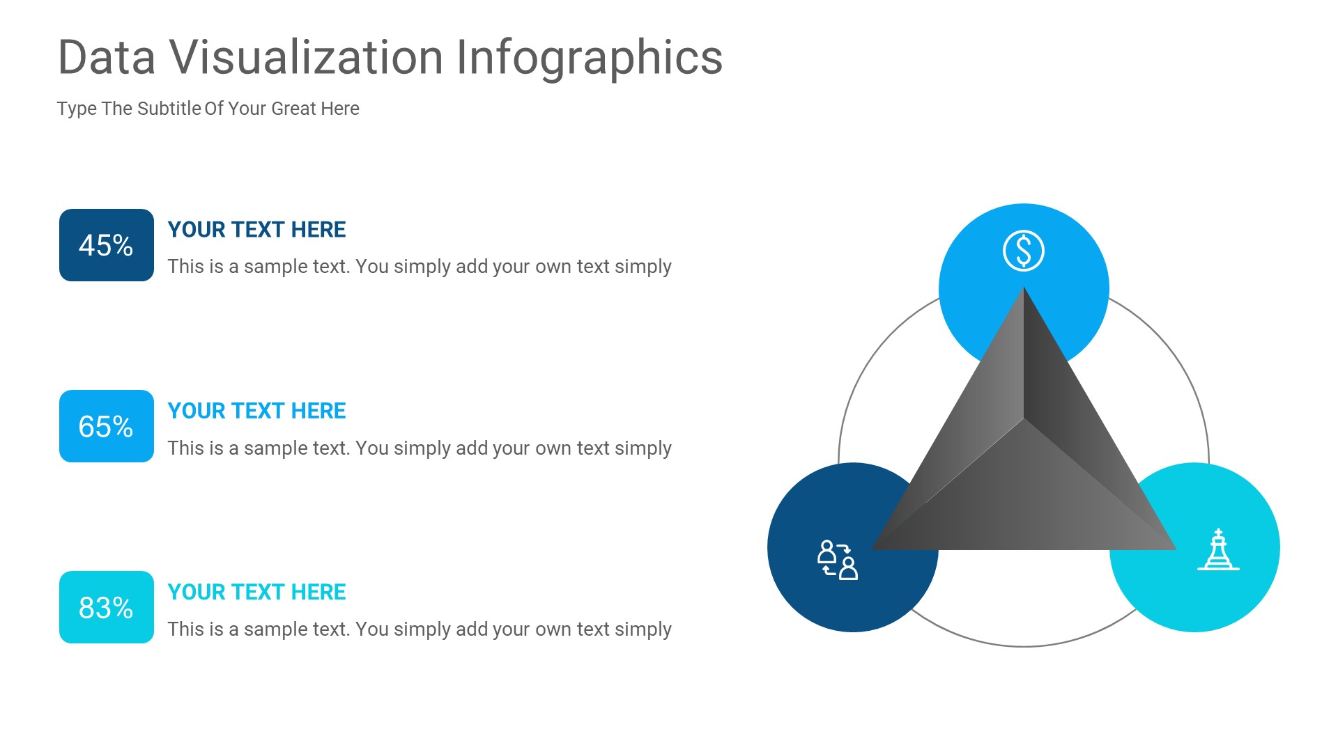 Data Visualization Keynote Infographics Slides, Presentation Templates