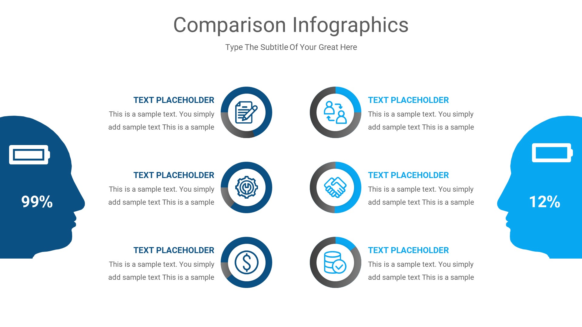 Comparison Infographics Keynote Template Diagrams, Presentation Templates