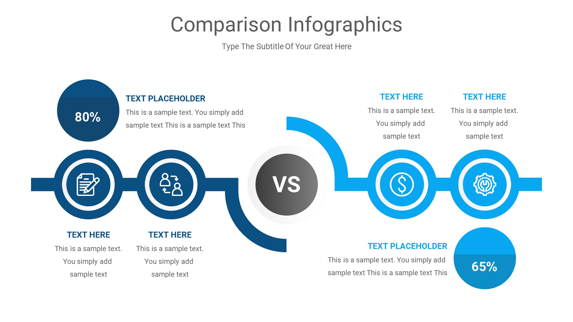 Comparison Infographics Keynote Template Diagrams, Presentation Templates