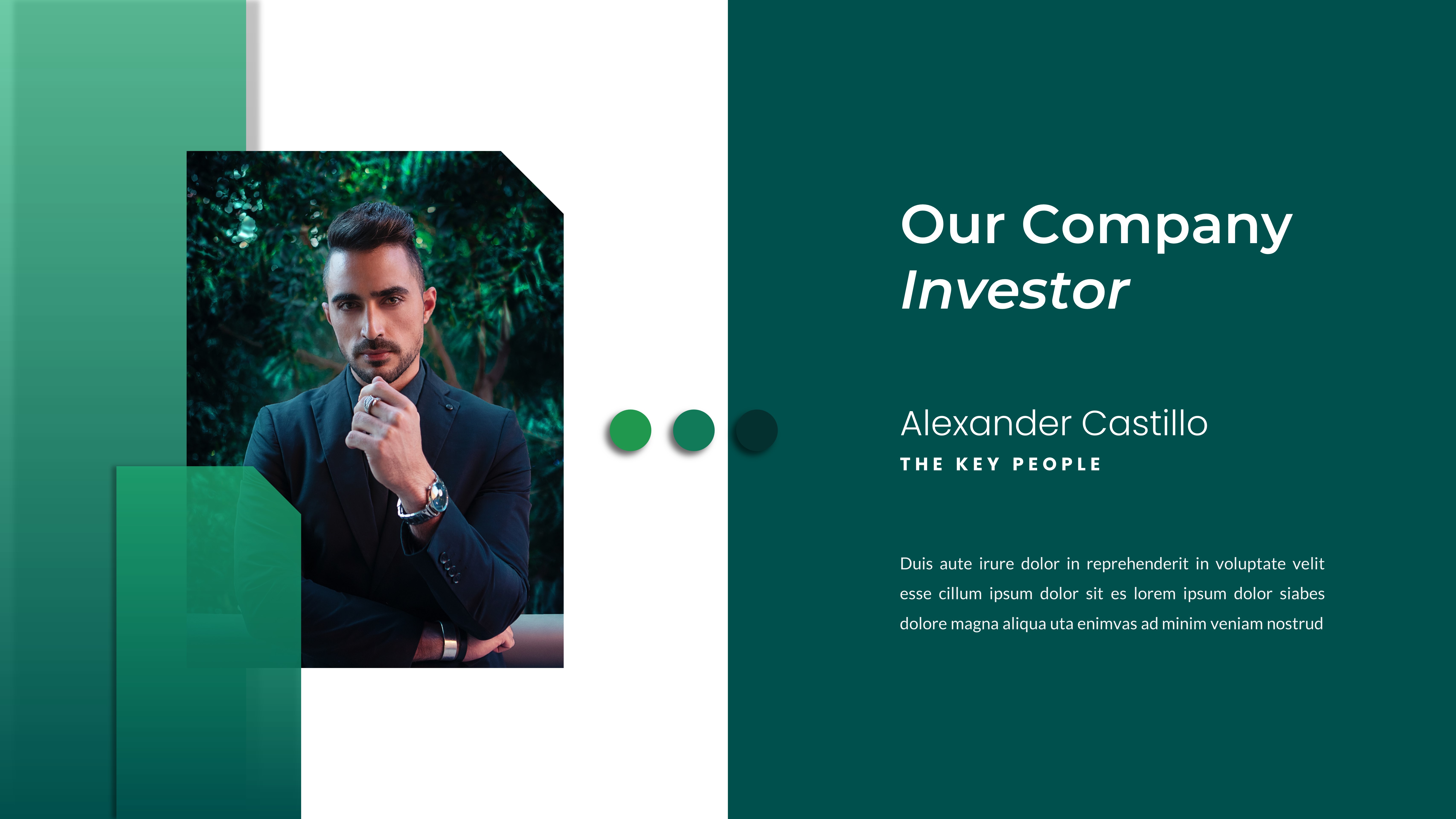 Ecco – Creative Business Powerpoint Template, Presentation Templates