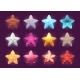 Game Ui Stars, Vectors | GraphicRiver