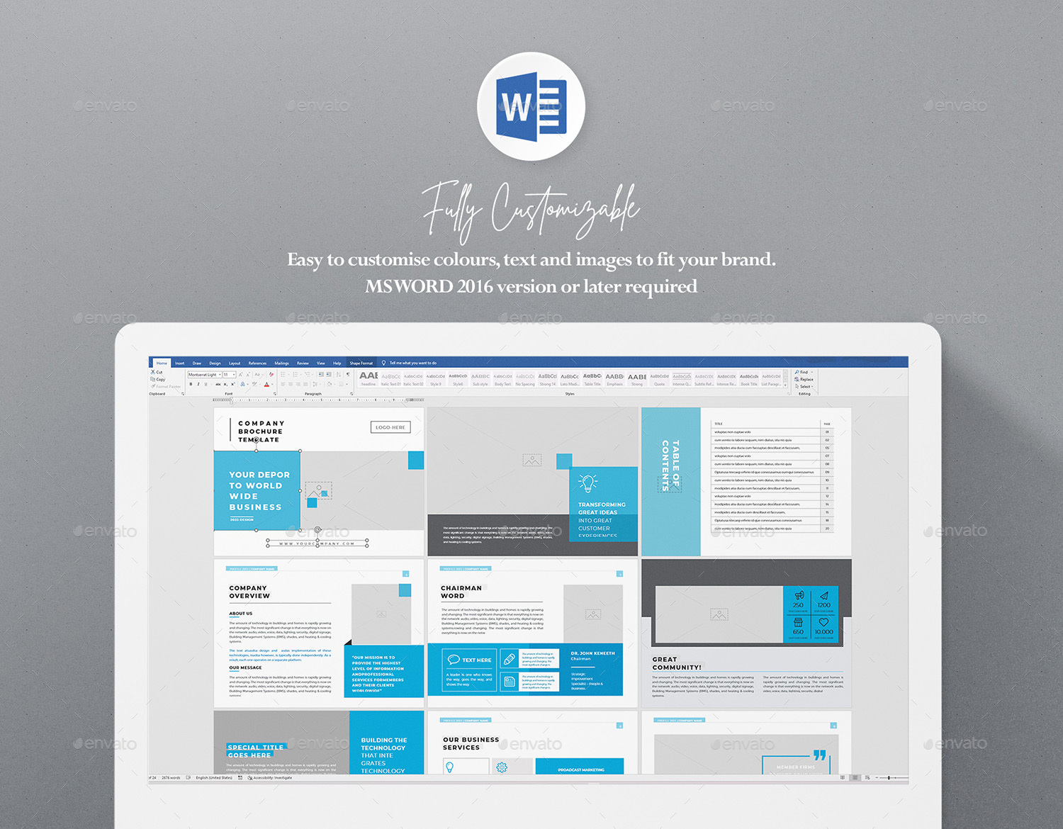 A5 Proposal 24 Pages | Docx | Indesign, Print Templates | GraphicRiver