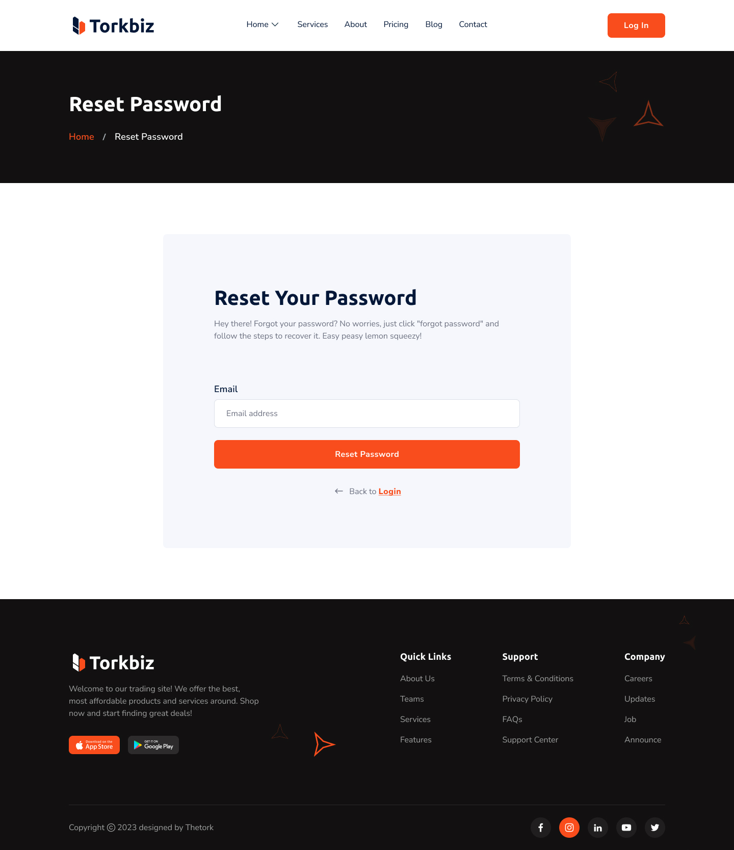 Torkbiz - Professional Multipurpose Corporate Figma Template for ...