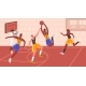 Basketball Match, Vectors | GraphicRiver