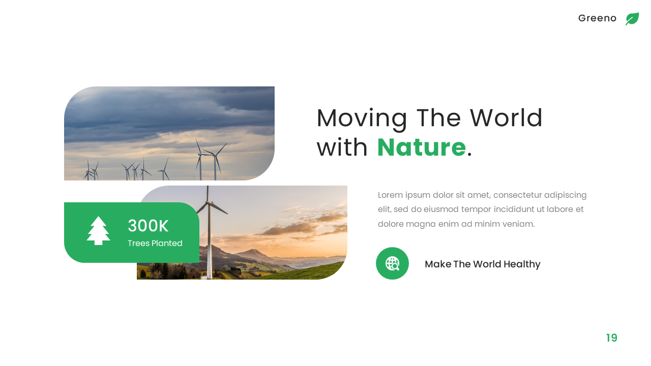Greeno Nature Google Slides Template, Presentation Templates | GraphicRiver