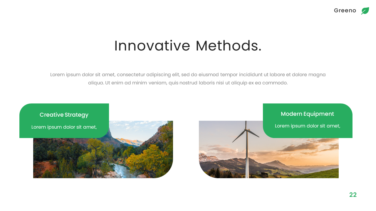 Greeno Nature Google Slides Template, Presentation Templates | GraphicRiver