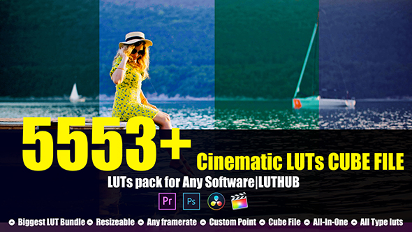 Cinematic Color LUTs V4, Add Ons | VideoHive
