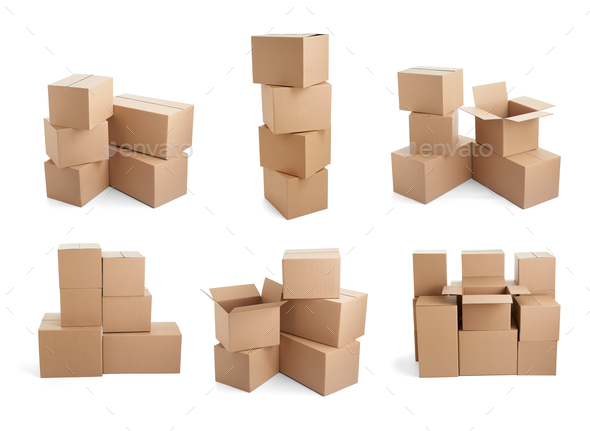 box package delivery cardboard carton Stock Photo by dvatri | PhotoDune