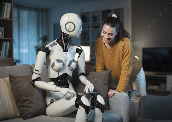 In the future, home robots equipped with AI will be more common than ...