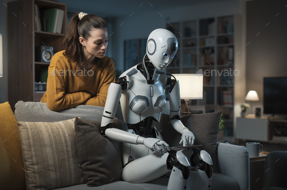 In the future, home robots equipped with AI will be more common than ...
