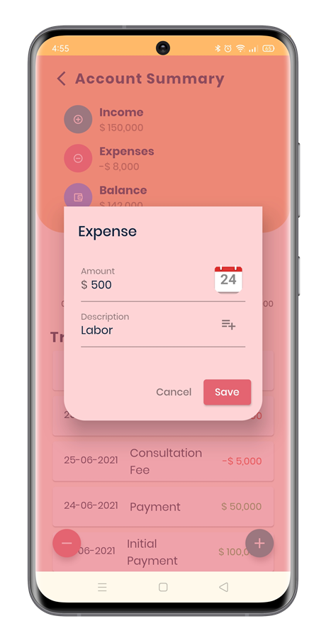 Project and Accounting App — Projacct by britechin | CodeCanyon