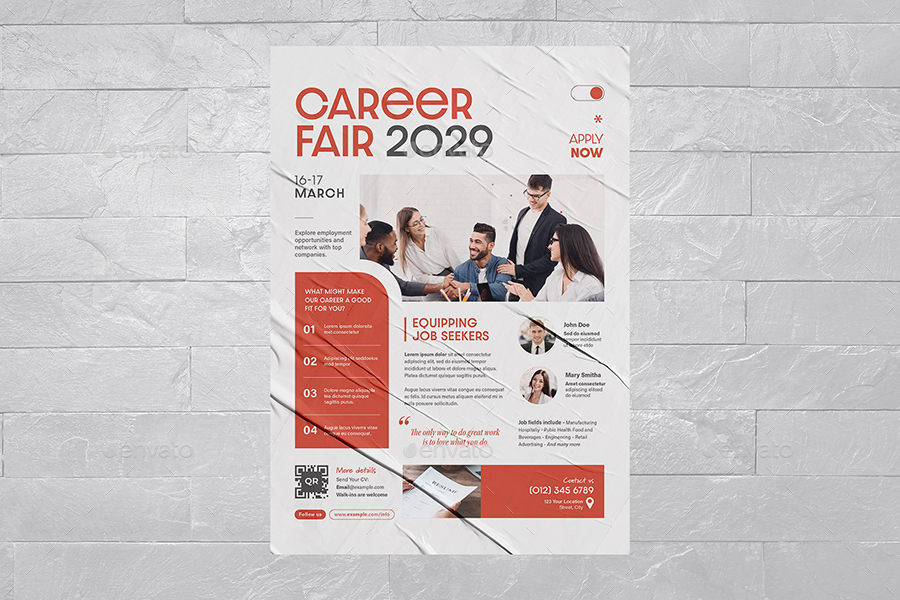 Modern Business Event Flyer Template, Print Templates | GraphicRiver