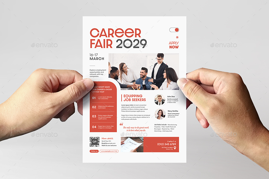 Modern Business Event Flyer Template, Print Templates | GraphicRiver