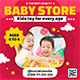 Kids Toy Store Banners Ad, Web Elements | GraphicRiver