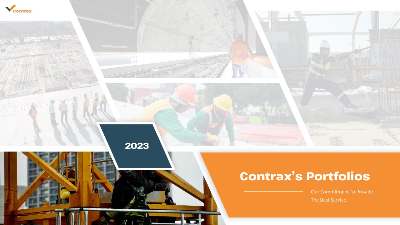 Contrax- Construction Presentation Keynote Template by PandowoCreator