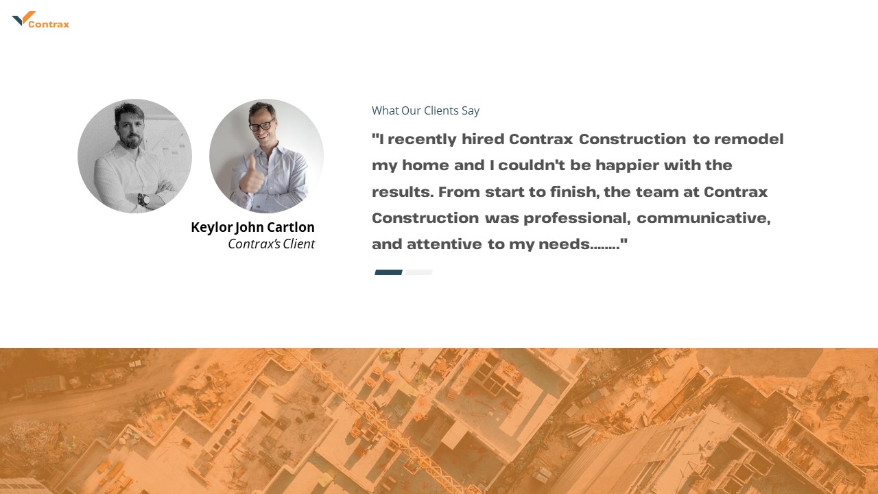 Contrax- Construction Presentation Keynote Template by PandowoCreator