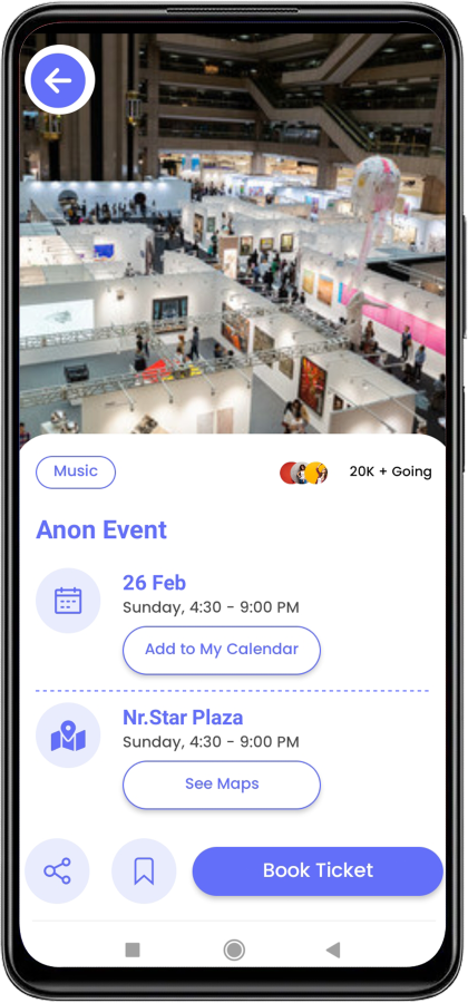 Event - Event Management | Event Planner | Ticket Booking React Native ...