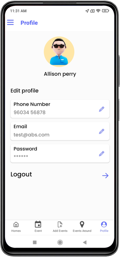 Event - Event Management | Event Planner | Ticket Booking React Native ...