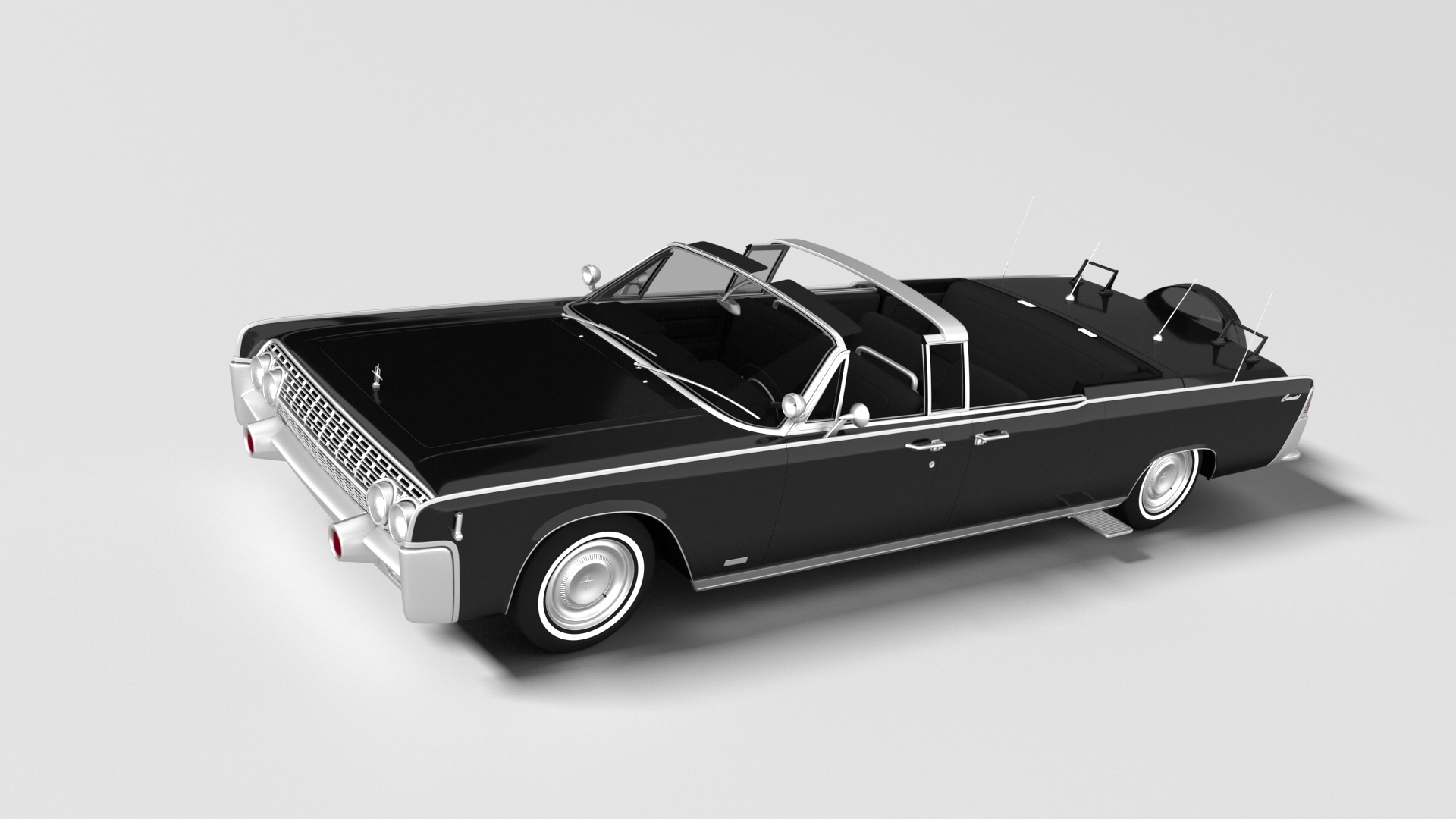 Lincoln Continental SS-100-X J.F.Kennedy by ap_89 | 3DOcean