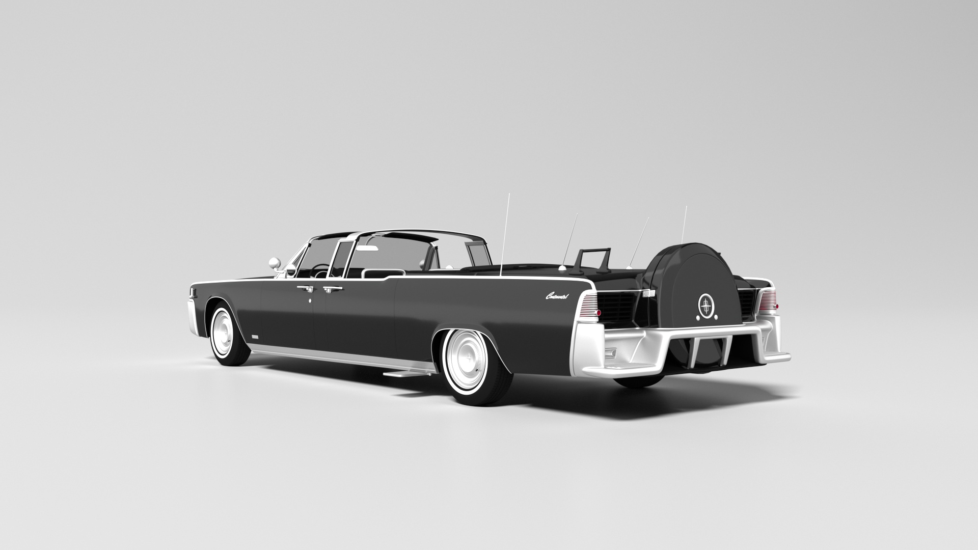Lincoln Continental SS-100-X J.F.Kennedy by ap_89 | 3DOcean