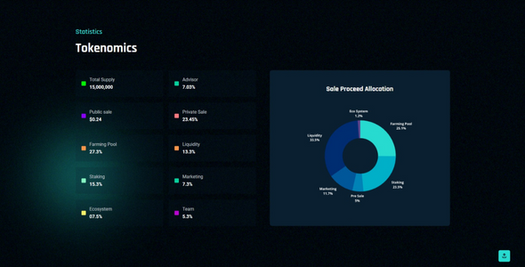 TorkGo – Metaverse Web3.0 IDO/INO launchpad React js, Next.js Template by TheTork