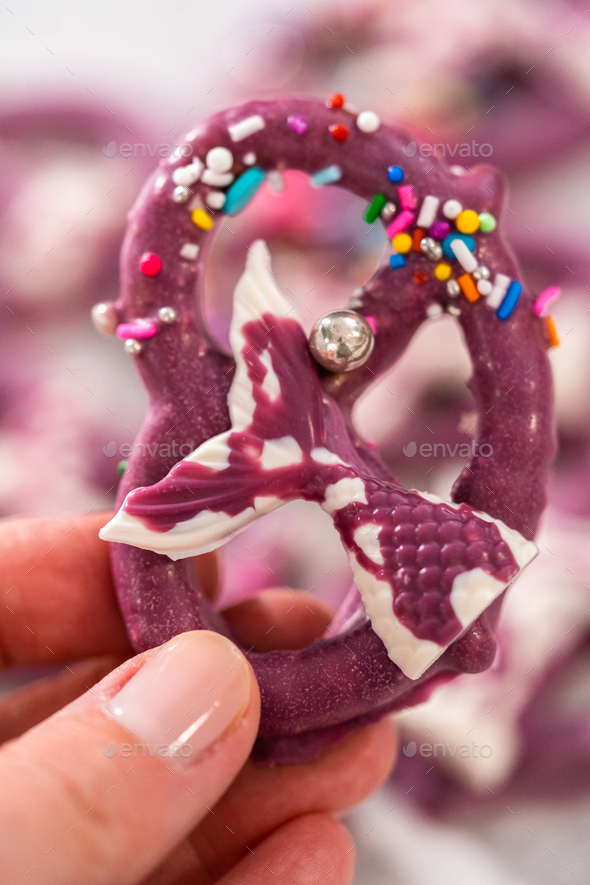 Mermaid pretzel twists Stock Photo by arina-habich | PhotoDune