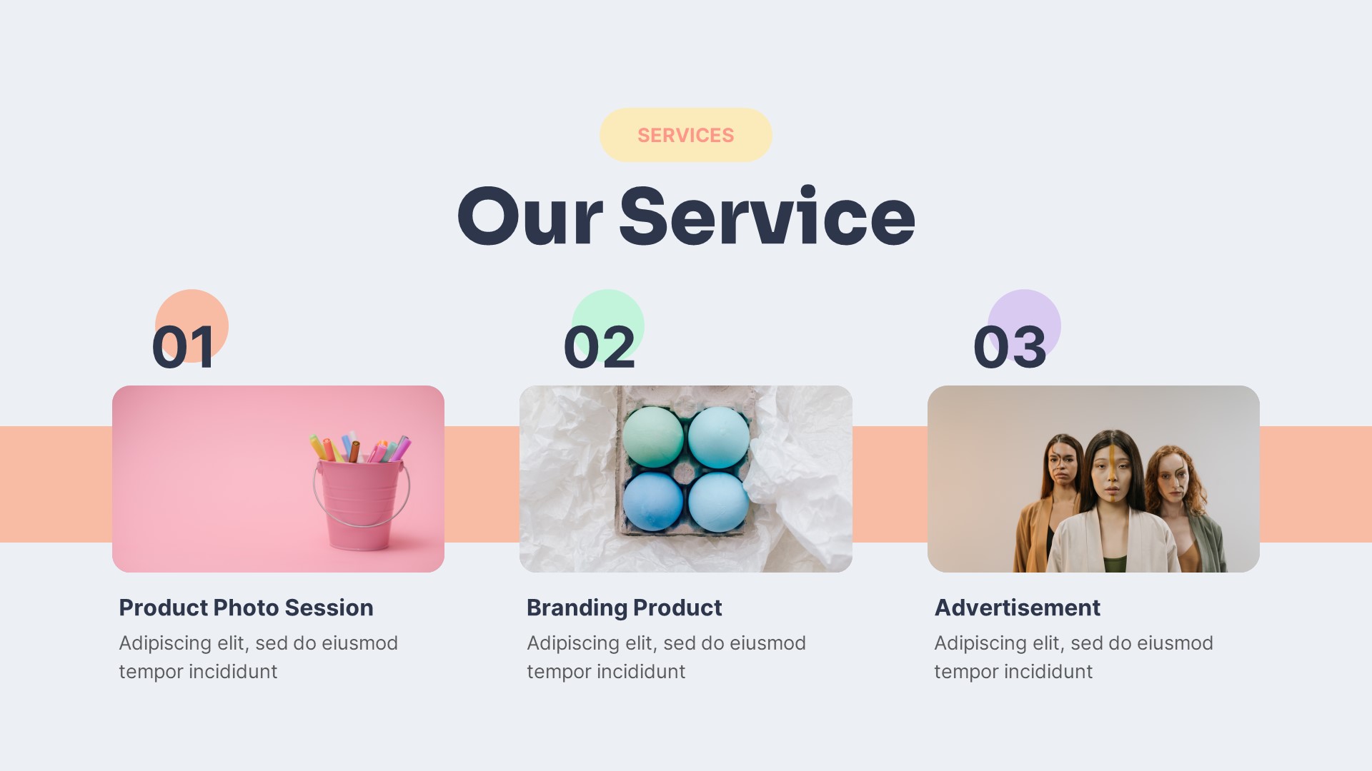 SWEET - Creative Candy Pastel Powerpoint Template, Presentation Templates