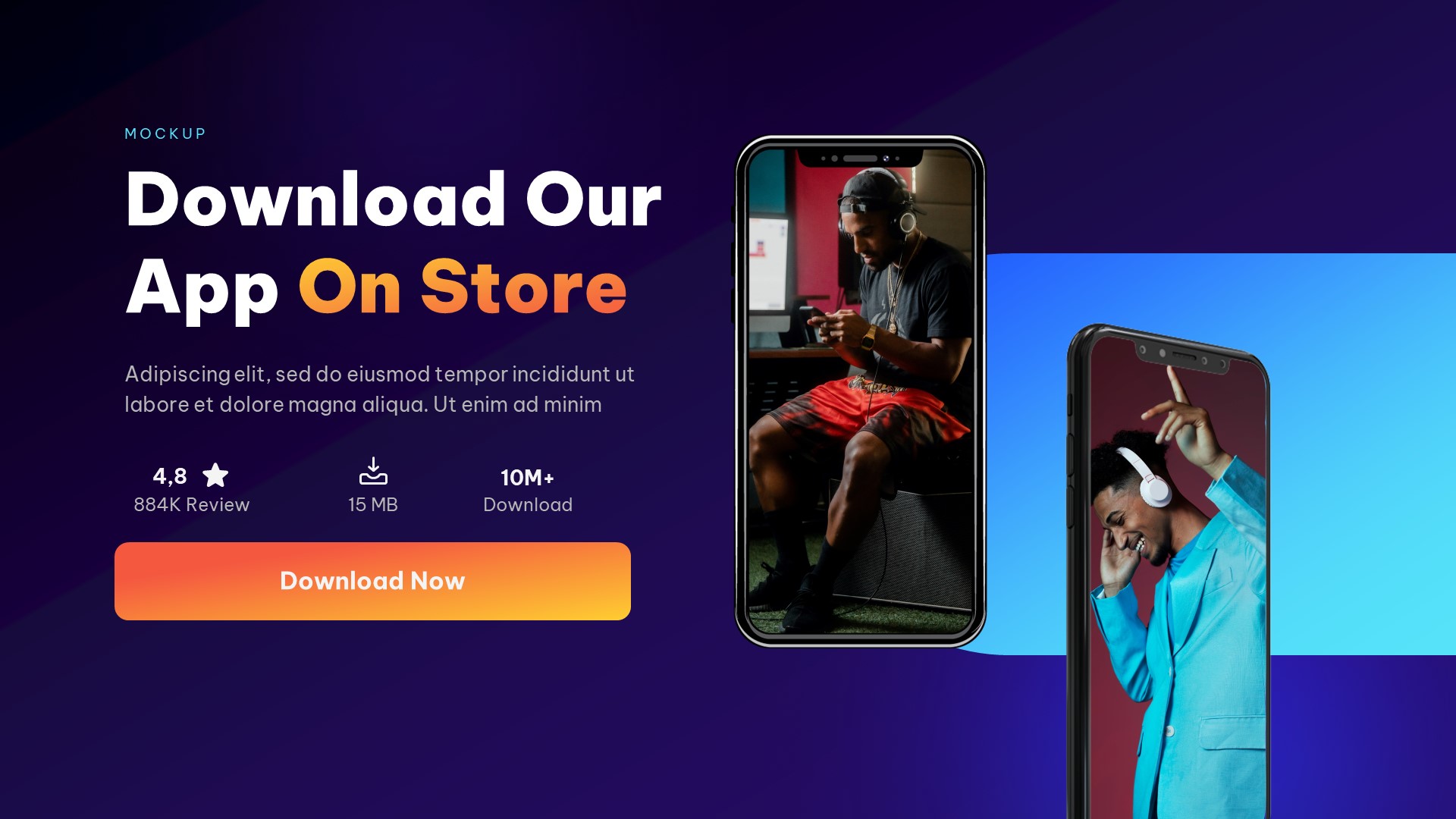 BASS - Music FX Production Powerpoint Template, Presentation Templates