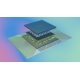 Quantum Processor Concept with Quantum Qubits, Graphics | GraphicRiver