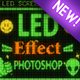 LED Effect Photoshop, Add-ons | GraphicRiver