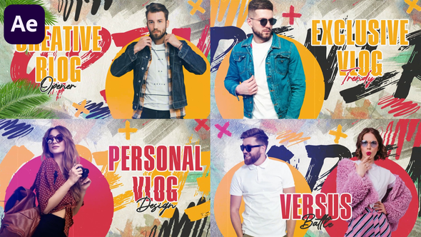 Vlog Opener, After Effects Project Files | VideoHive