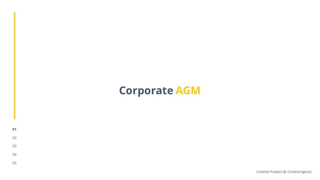 Corporate AGM Google Slides Template, Presentation Templates | GraphicRiver