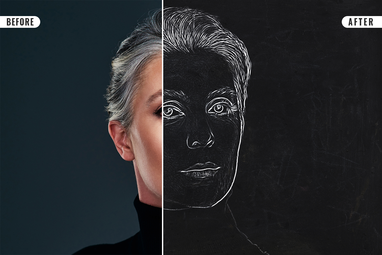 Chalk Photo Effect, Add-ons | GraphicRiver