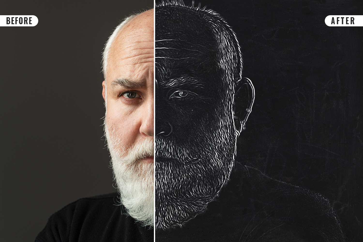 Chalk Photo Effect, Add-ons | GraphicRiver