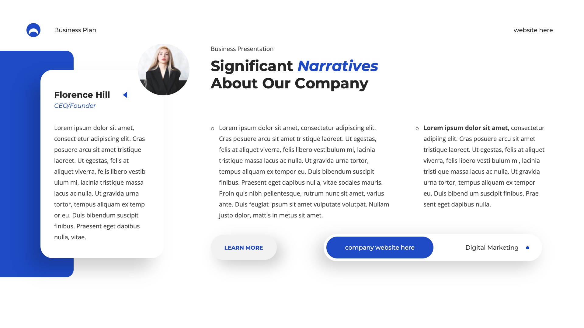 Business Plan - 2023 Professional Business Google Slides, Presentation ...