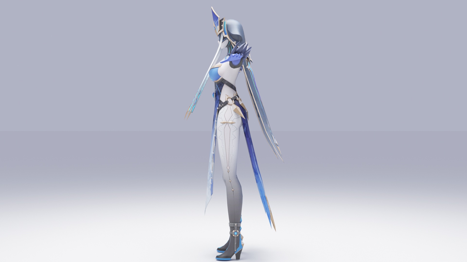 Mirror Maiden - Genshin Impact by X-Point | 3DOcean