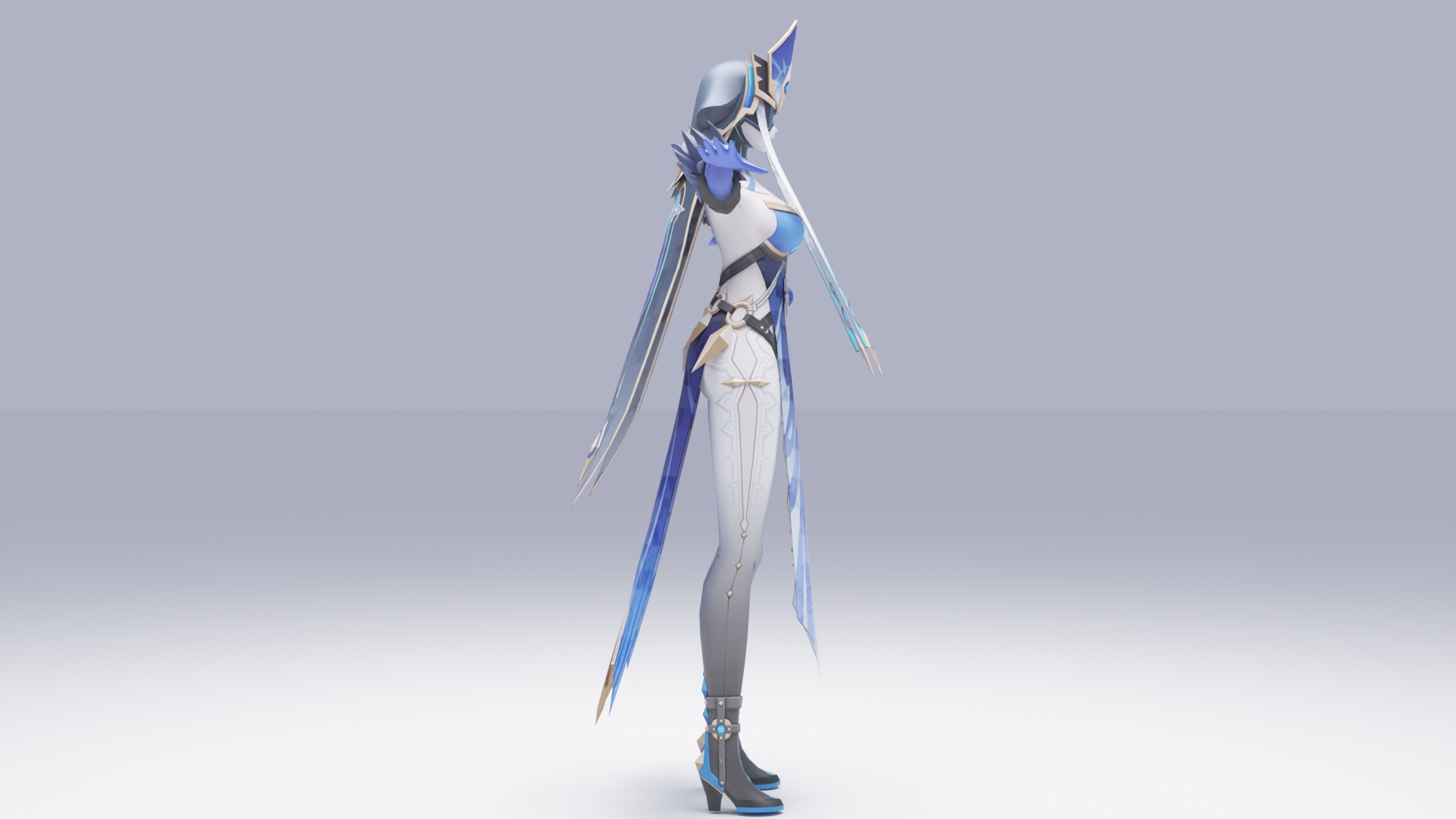 Mirror Maiden - Genshin Impact by X-Point | 3DOcean