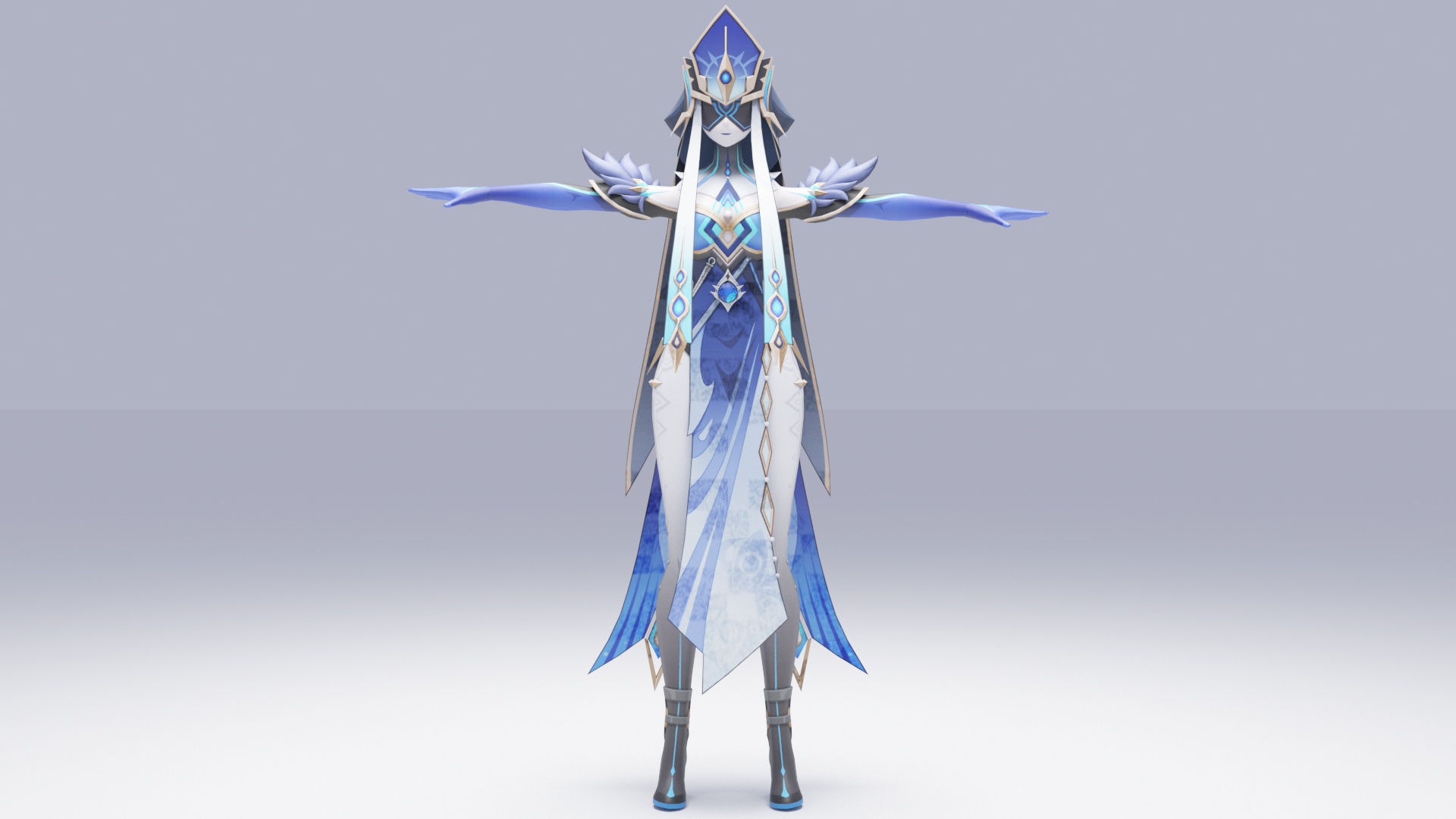 Mirror Maiden - Genshin Impact by X-Point | 3DOcean