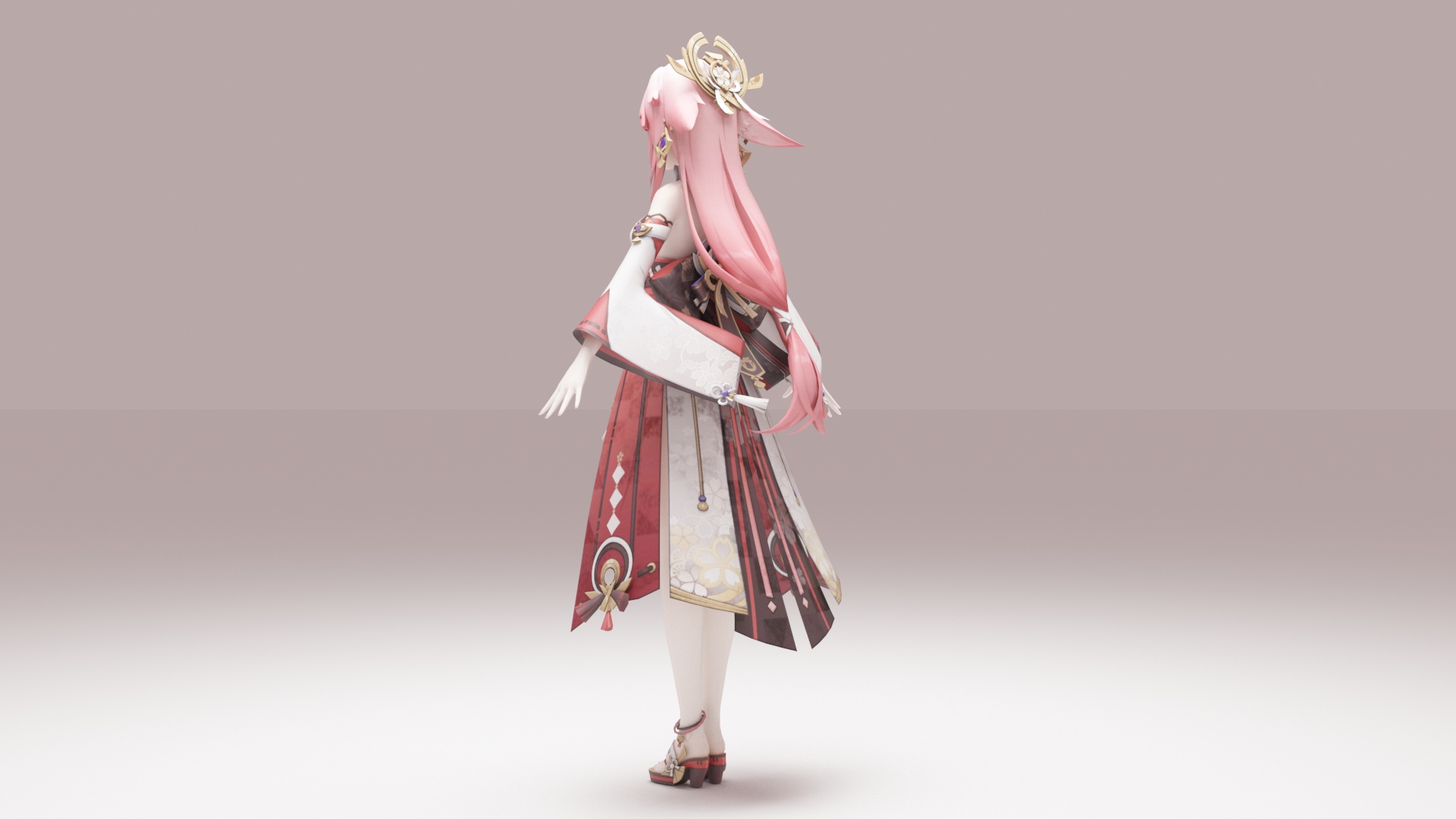 Yae Miko - Genshin Impact by X-Point | 3DOcean