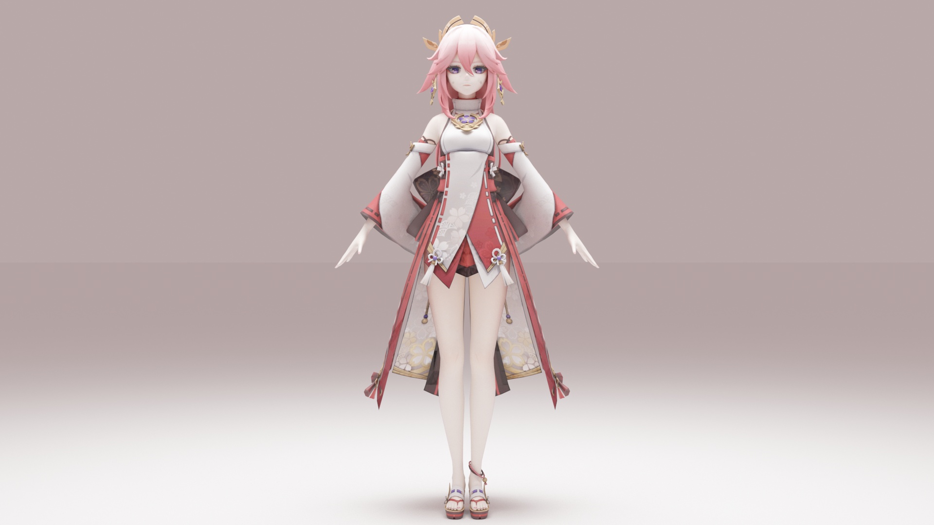 Yae Miko - Genshin Impact by X-Point | 3DOcean