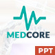 Medcore - Medical Centre PowerPoint Template, Presentation Templates